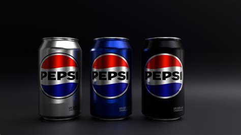 3d Model Pepsi Can New Logo Turbosquid 2264902