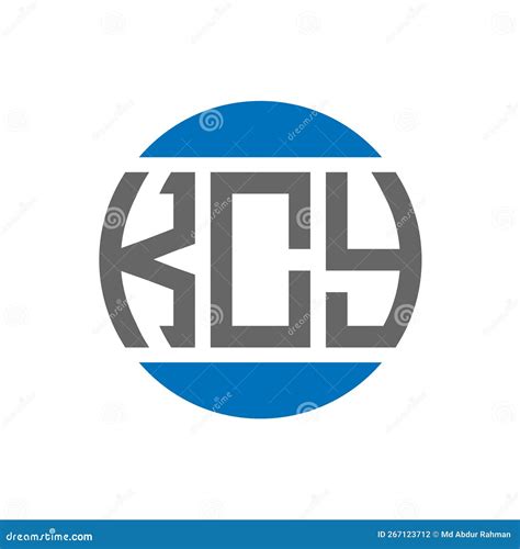 Kcy Letter Logo Design On White Background Kcy Creative Initials