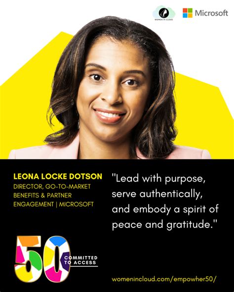 Empowher50 Leona Dotson Locke Women In Cloud