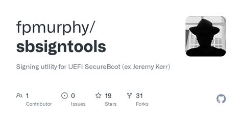 github fpmurphy sbsigntools signing utility for uefi secureboot ex