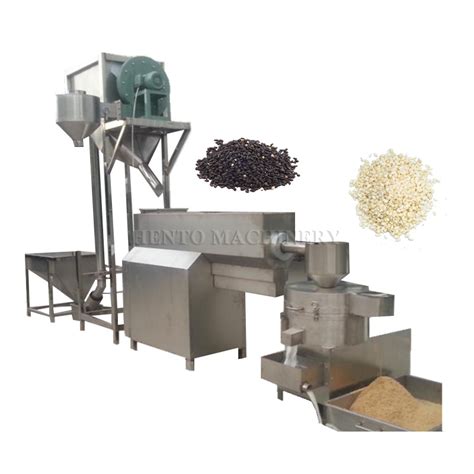 Sesame Seed Washing And Peeling Production Line Sesame Seed Processing Line China Sesame