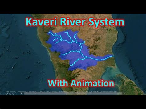 Kaveri River Map 11 Things One Must Know About Cauvery Calling