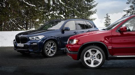 Bmw X5 Generations A Bmw Youngtimer Meets Its Progeny