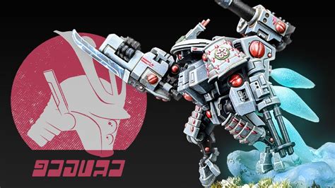 I Made The Ultimate Custom Warhammer Tau 40k Crisis Battlesuit Youtube