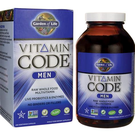 Garden Of Life Vitamin Code Mens Multivitamin The Mustard Seed