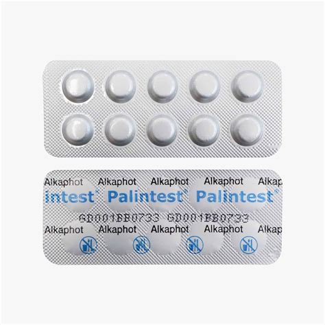 Palintest Ap188 Alkaphot Total Alkalinity Photometer Test Tablets