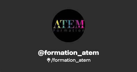 Formation Atem Instagram Linktree