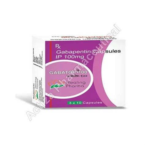 Gabapentin 100 Mg At ₹ 150 Box Gabapin In Surat Id 2851221745133