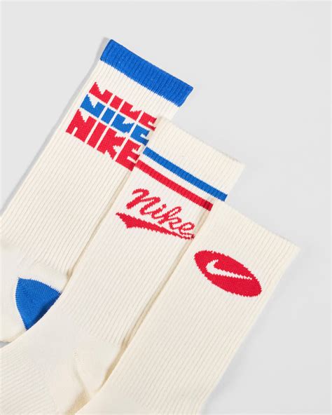 Shop Nike Womens Everyday Plus Crew Socks In 901 Multi Color Fast