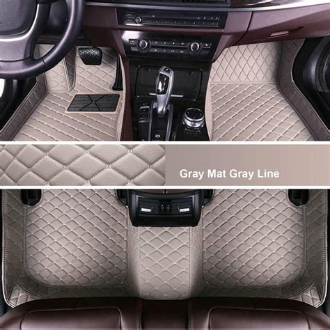 Custom Personalized Car Floor Mats Luxury Full Coverage