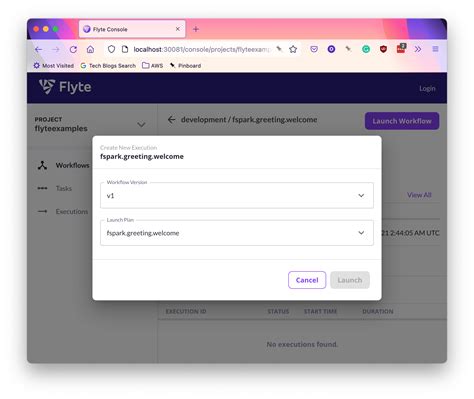 [bug] workflow launch button is disabled · issue 1433 · flyteorg flyte · github