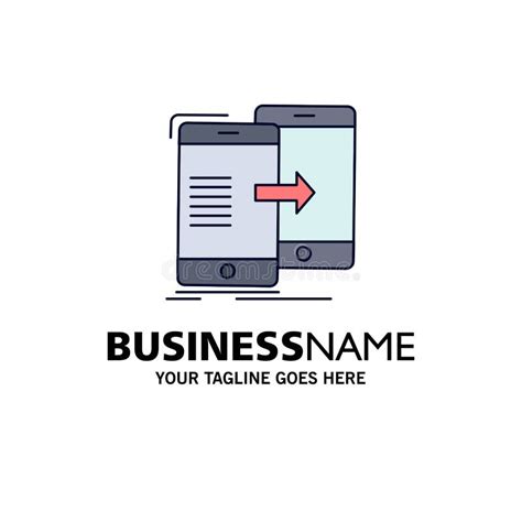 Data Sharing Sync Synchronization Syncing Flat Color Icon Vector