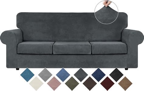 Hversailtex Velvet Stretch Sofa Cover Couch Covers Sofa