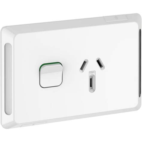 Pdl Pro Series Pdlp394 15 Xw Switched Socket 15a Horizontal White