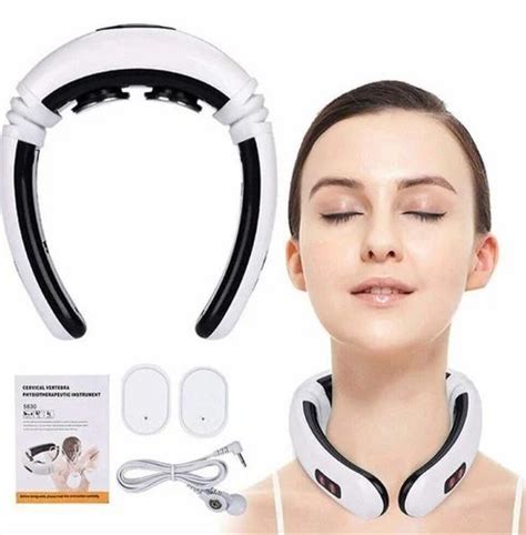 Plastic White Electric Neck Massager At Rs 240 In Delhi Id 2850367213748