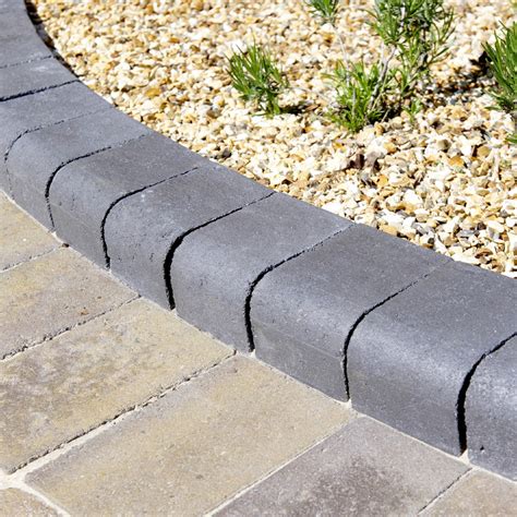 Drivestyle Kerb Charcoal 125x100x125mm Bfs Building And Garden Supplies