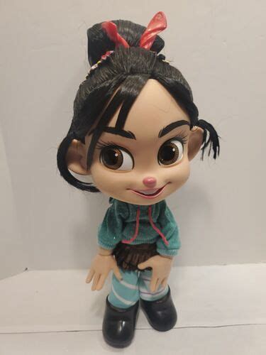 Disney Store Vanellope Von Schweetz Plush Doll Rare Wreck It Ralph 12