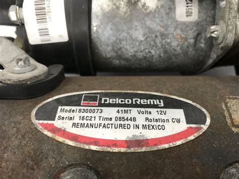 8300073 International Maxxforce Dt Engine Starter For Sale