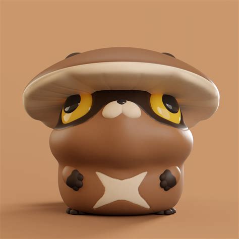 Tanuki Chibi Tanuki Hina Dolls Three Court Ladies Sanpo Stock