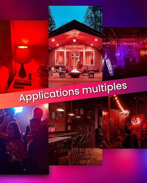 Red Led E27 Edison Screw Bulbs 9w A60a19 Gls Coloured Light Bulb