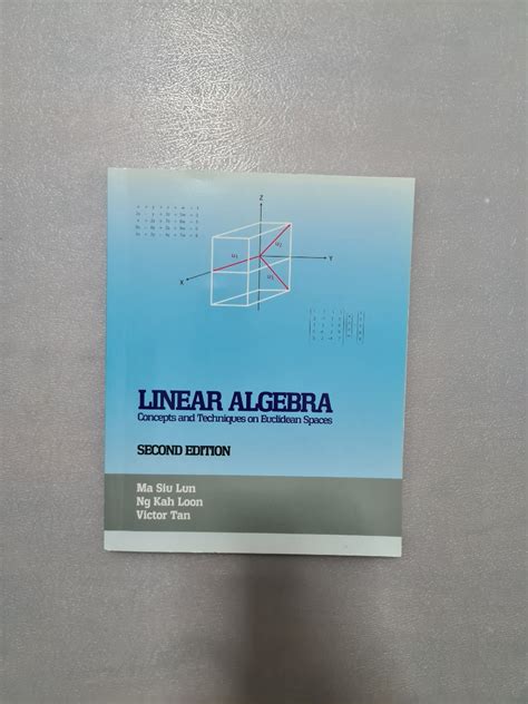 Linear Algebra Textbook Hobbies And Toys Books And Magazines Textbooks On Carousell