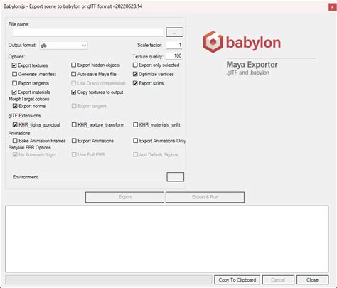 Export Maya To GLB Only Skeleton Issue Questions Babylon Js
