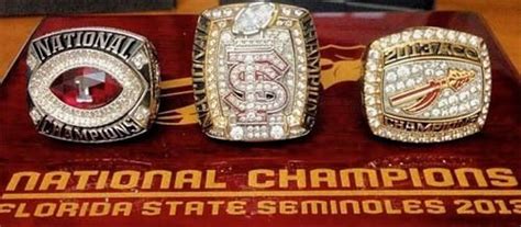 2013 National Championship Rings Fsu
