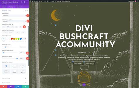 How To Style Your Fullwidth Header Modules Background