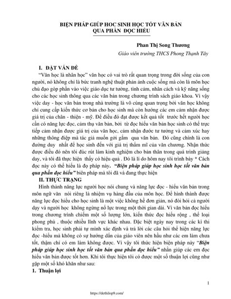 Ppt Bi N Ph P Gi P H C Sinh H C T T V N B N Qua Ph N C Hi U Powerpoint Presentation Id