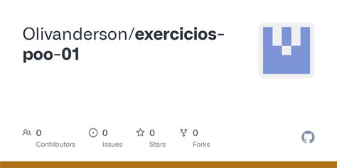 Github Olivandersonexercicios Poo 01