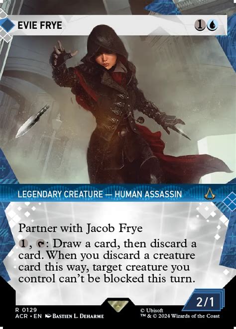 Evie Frye Mtg Assassins Creed 129 English Magic The Gathering
