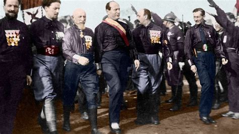 100 Años De La Marcha Sobre Roma Cómo Benito Mussolini Logró Hacerse