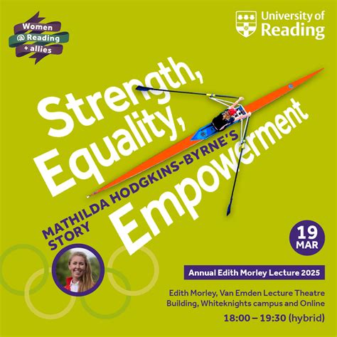 Edith Morley Lecture 2025 Wokingham Rocks