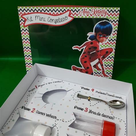 Kit Mini Confeiteiro Lady Bug Elo7 Produtos Especiais
