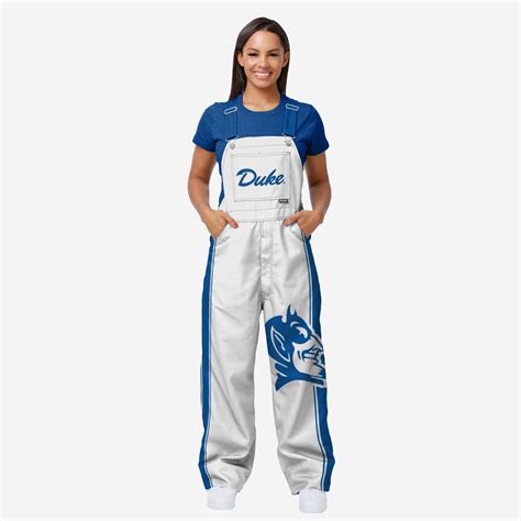 Duke Blue Devils Womens Big Logo Bib Overalls Foco