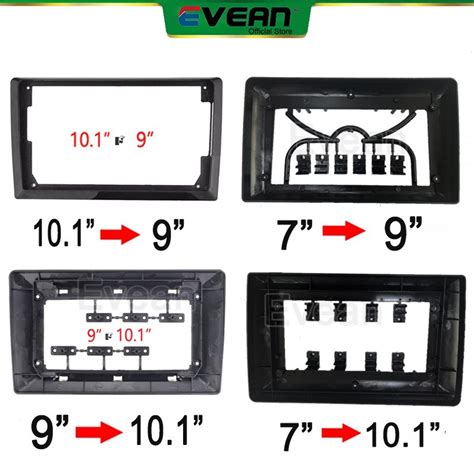 Evean Car Android Player Casing Frame Universal 9 And 101 And 9 To 101