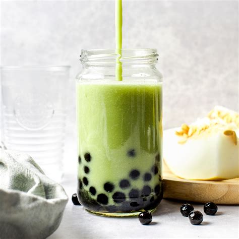Honeydew Melon Milk Tea Boba Recipe Cart Recipe Cart