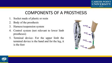 Prosthesis Upper Limb And Lower Limbpptx