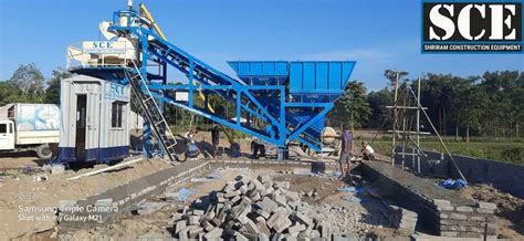 Shriram Electric Cp30 Batching Plant Capacity 30 M3 At Rs 2150000 In