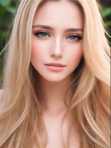 Hd Quality Maximum Detail Macro Portrait Full Body Of The Beautiful