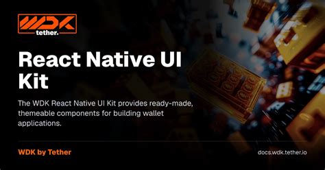 React Native Ui Kit Wdk