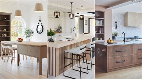 Modern Kitchen Island With Seating Plans For Seamless Flow And Style