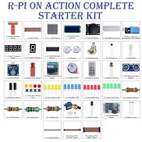 sunrobotics raspberry pi on action complete starter diy learning kit at