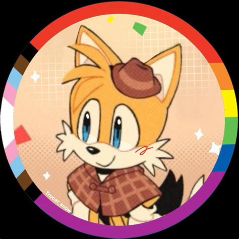 Tails The Fox Pride Pfp In 2025 Sonic Sonic The Hedgehog Fictional