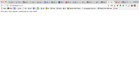 Cannot Livereload · Issue 1 · Robertderosejekyll Livereload · Github