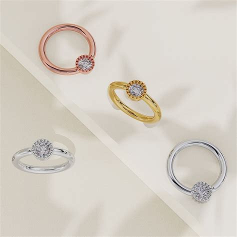 Diamond Perlage Fixed Bead Ring Freshtrends