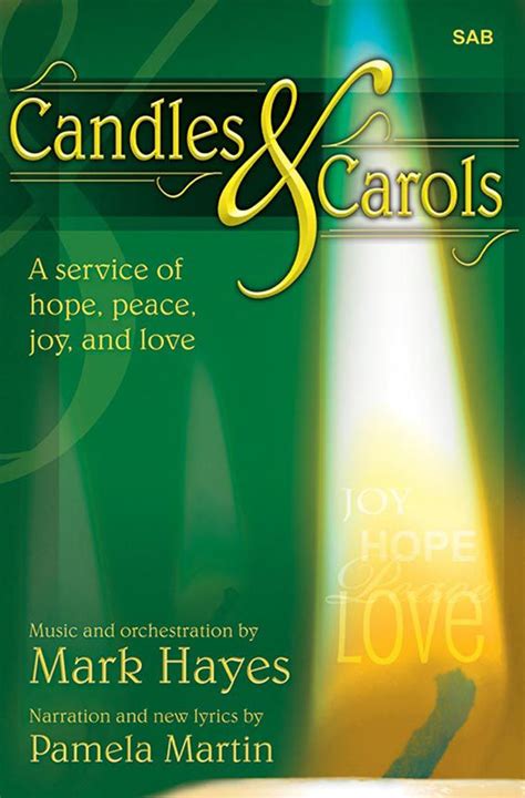 Candles And Carols Von Mark Hayes Noten Für Gemischten Chor