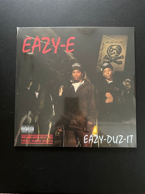 Eazy E Ez Duz It Black Vinyl Lp Rare New Etsy