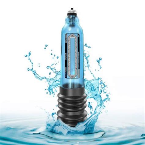 Men Hydro7 Water Penis Pump Blue Edenfantasys Penis Pumps Elaine Cruz