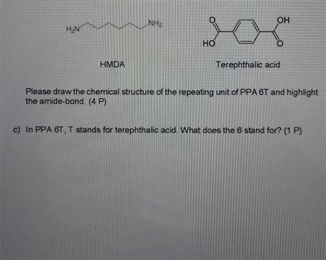 Solved Polyphthalamide Ppa Is An Engineering Polymer With